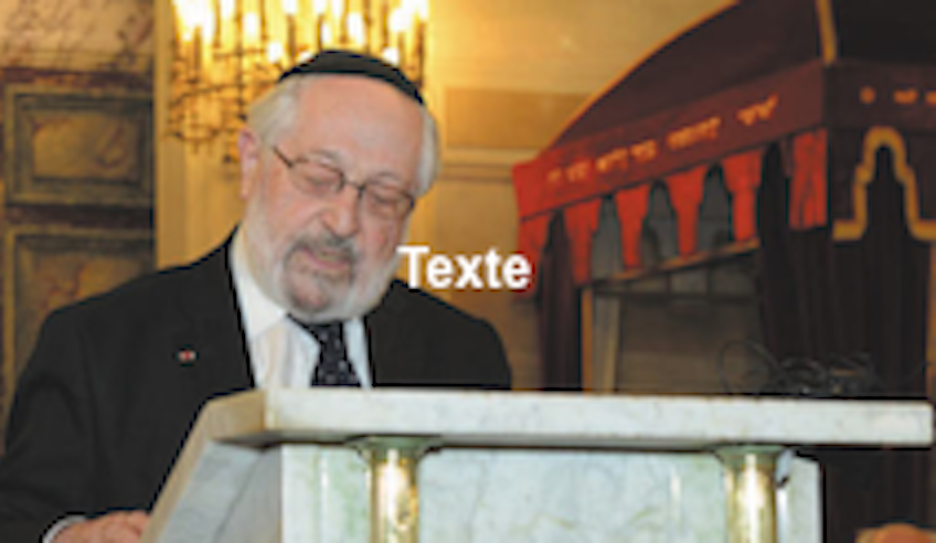 Décès du Grand Rabbin Alain GOLDMANN (1931-2022)